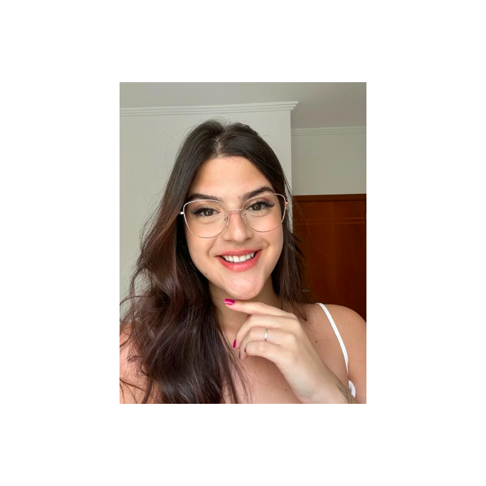 ARMAÇÃO DE ÓCULOS DE GRAU - AMANDITA MAIOR FECHADO 6934 titanium ...