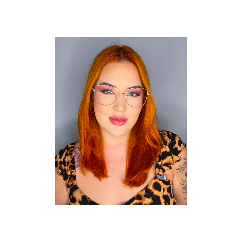 ARMAÇÃO DE ÓCULOS DE GRAU - AMANDITA MAIOR FECHADO 6934 titanium ...