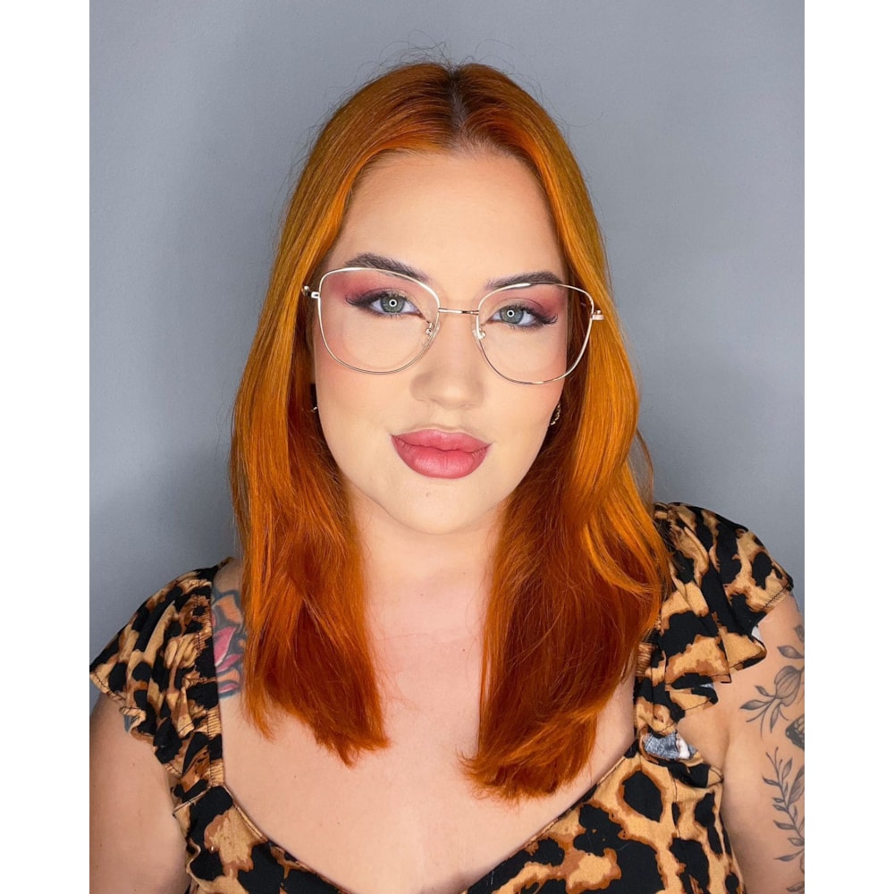 ARMAÇÃO DE ÓCULOS DE GRAU - AMANDITA MAIOR FECHADO 6934 titanium - ROSE ...