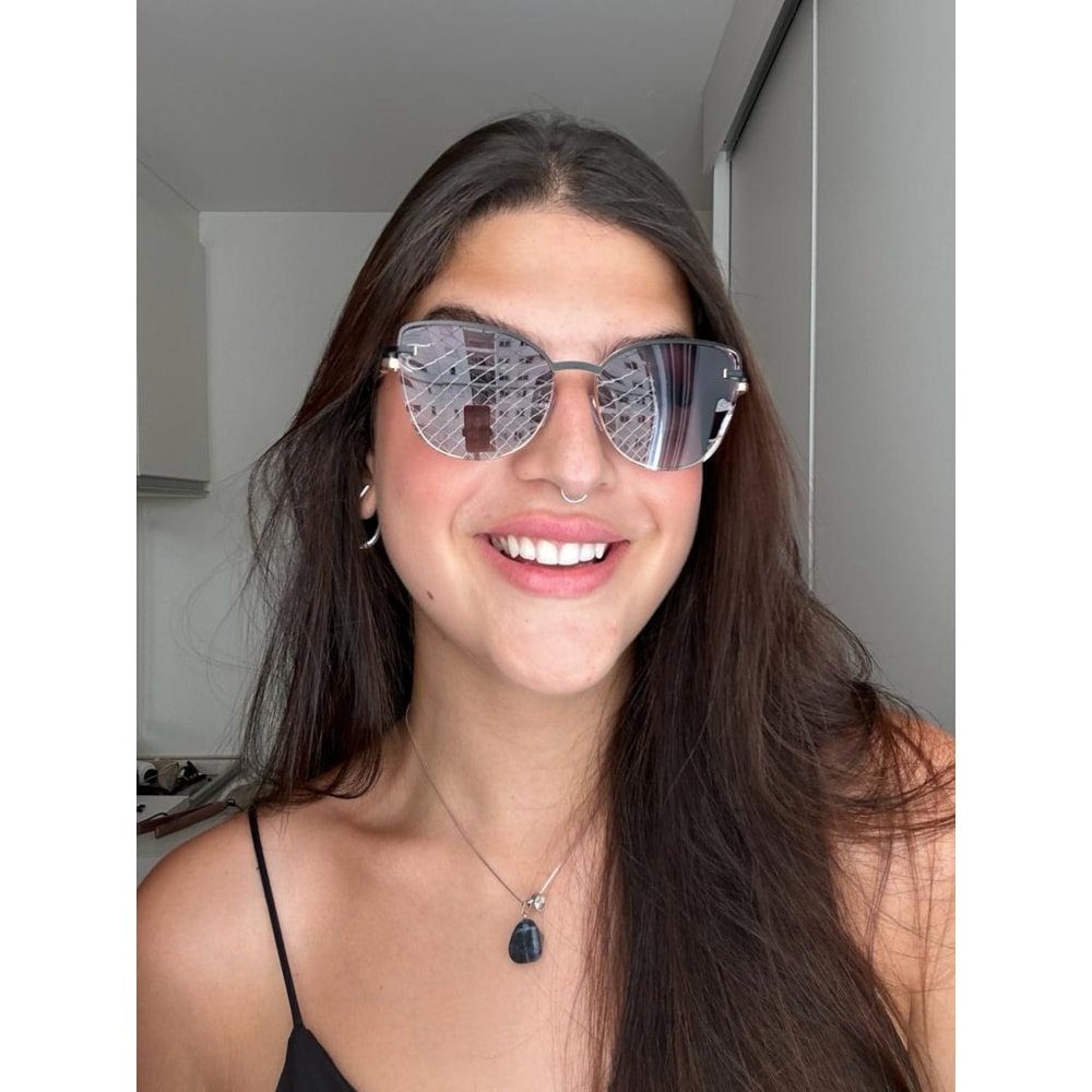 Armação de óculos de grau - Aurora 2.0 versão 95951 - dourado clip on ...