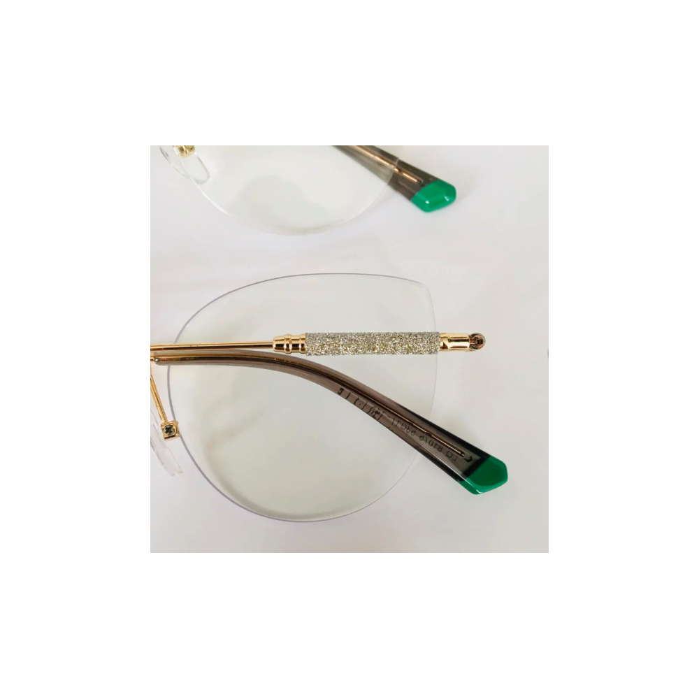 Armação de óculos de grau - Malévola 3 pontos cod 81075 - preto C8 ...