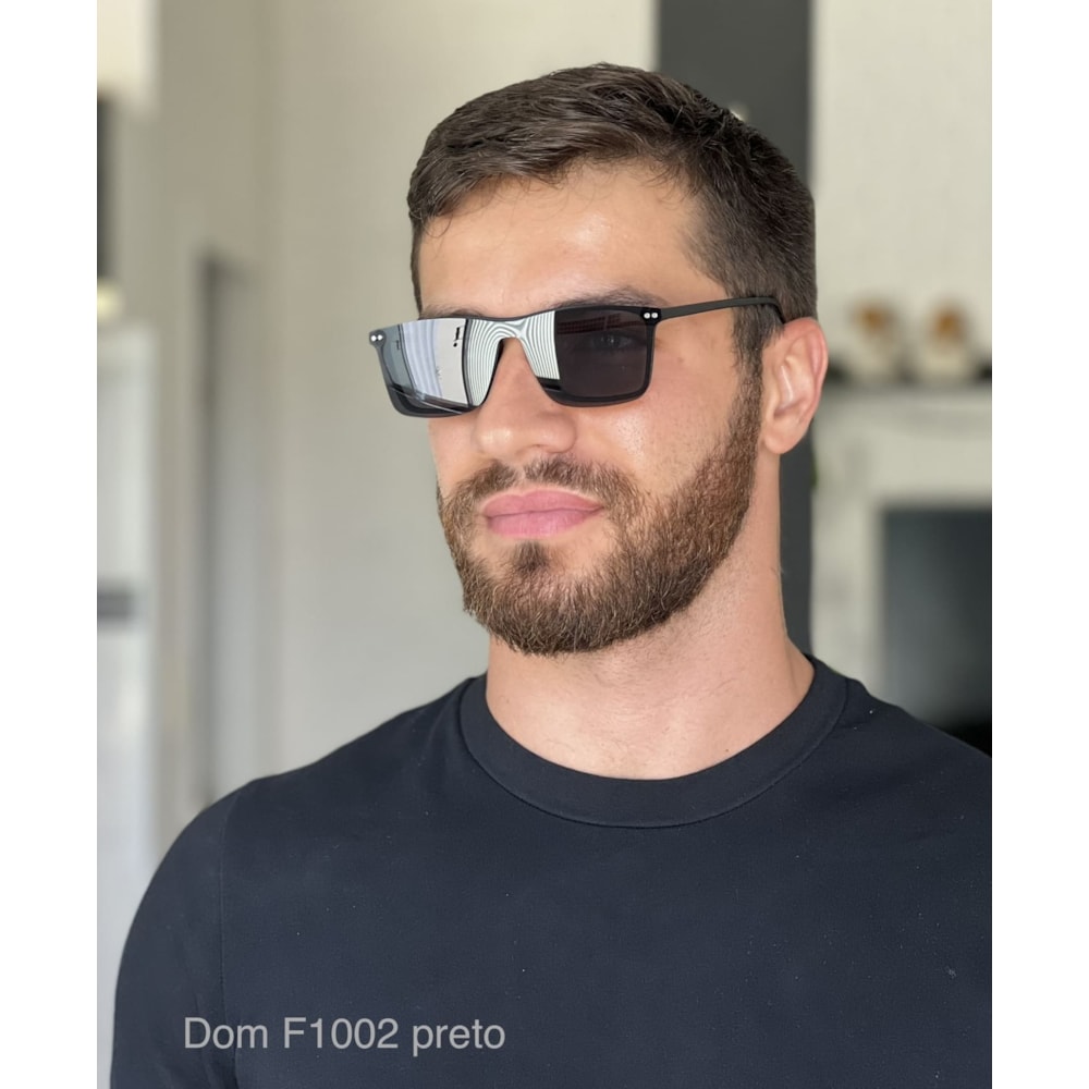 Armação de óculos de grau masculino - Dom F1002 - preto - Óculos Menina ...