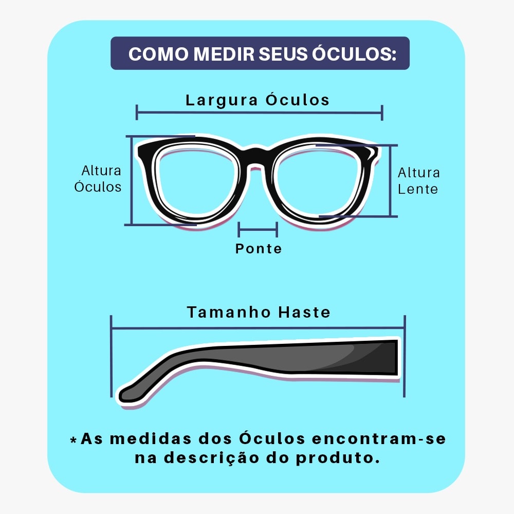 Armação de óculos de grau masculino - London 8025 - azul haste detalhe ...