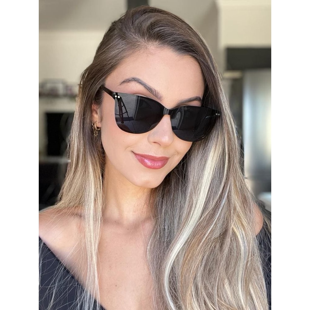 Armação de óculos de grau - Michele 0239 - marrom degradê C6 - Óculos ...